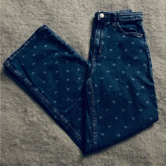 H&M | Bottoms | Hm Girls Heart Jeans | Poshmark